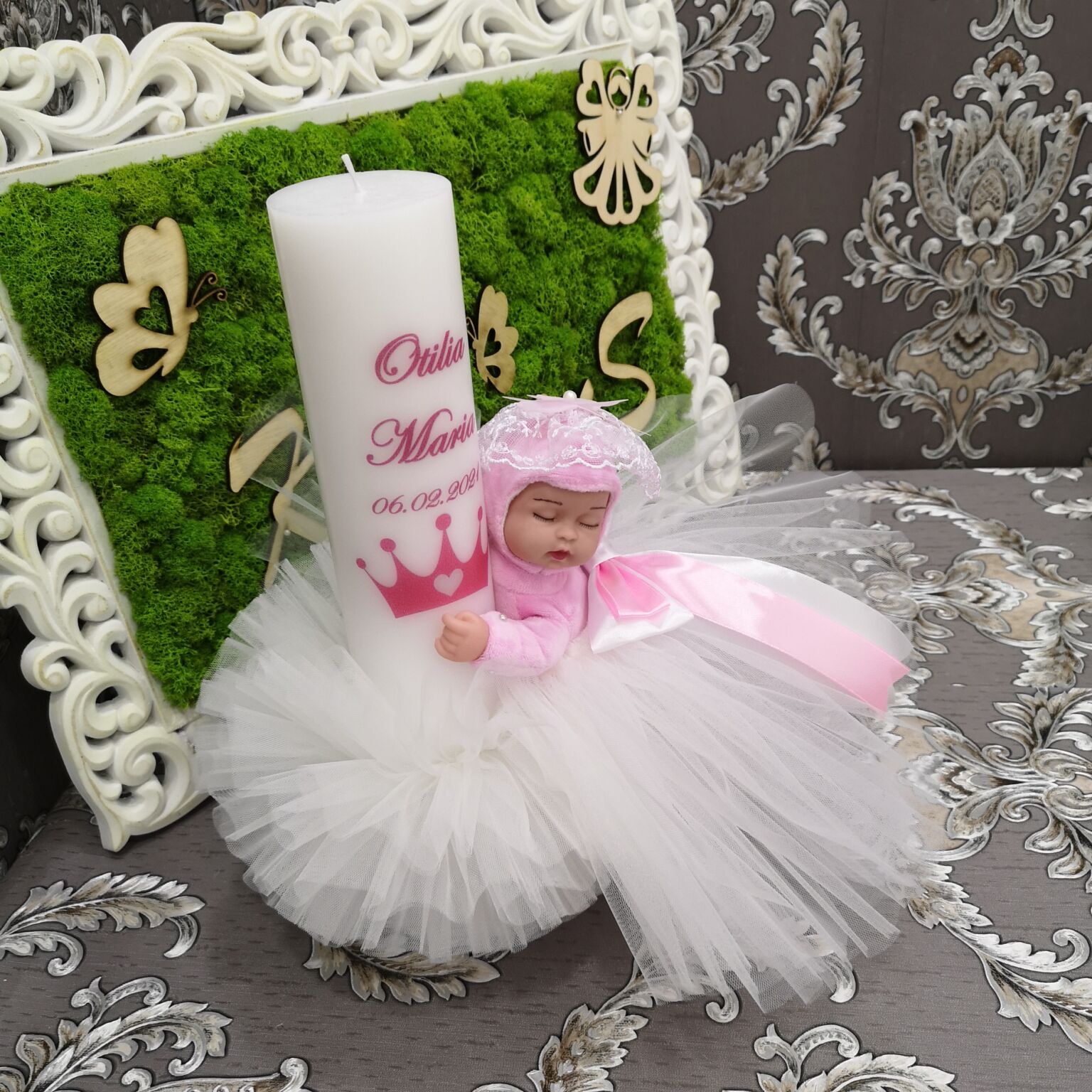 Lumanari botez fete | KarmenS